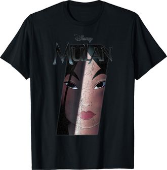 Disney Schwertspiegel im Disney Mulan Filmplakat-Stil T-Shirt