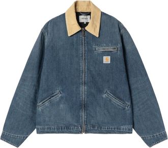 Carhartt Work in Progress Homme, Vestes, Bleu, Taille: M OG Detroit Jacket