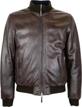 The Jack Leathers Homme, Vestes, Brun, Taille: L The Jack Leather