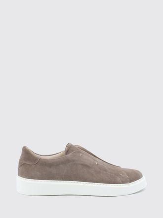 Eleventy Baskets slip-on en daim avec empi&egrave;cements &eacute;lastiques