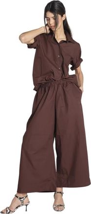 Sofie D'Hoore Femme, Pantalons, Brun, Taille: 36 FR Pantalone coulisse