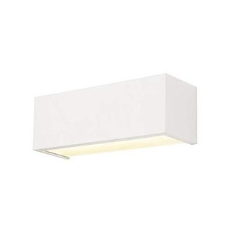 SLV Wandaufbauleuchte CHROMBO/Wand-Beleuchtung innen, LED Spot, Aufbau-Leuchte, Wandaufbauleuchte, Wandstrahler / 3000K 11.0W 590lm wei&szlig; dimmbar, 1003316