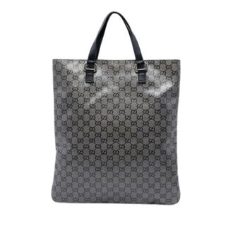 Gucci Sac cabas en toile Pre-owned - Femme - Pre-owned - Gris - Taille: ONE Size