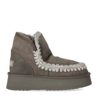 Mou BOTTINE MINI ESKIMO PLATFORM GRIS MOU