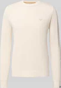 PME Legend Strickpullover mit Logo-Stitching Modell Ricecorn