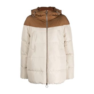 Eleventy Nylonjacke mit Kapuze - - Jackets - Damen - Beige - M