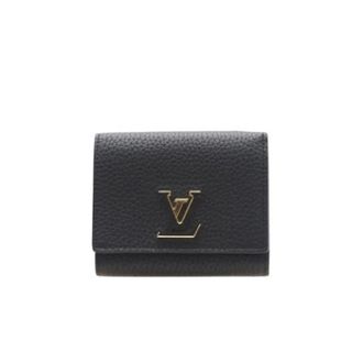 Louis Vuitton Portefeuille Pre-owned en Taurillon (bi-pli) - Femme - Pre-owned - Noir - Taille: ONE Size