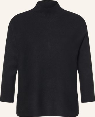 Comma Comma Pullover Mit 3/4-Arm schwarz