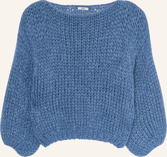 Maiami Maiami Pullover Mit Mohair blau