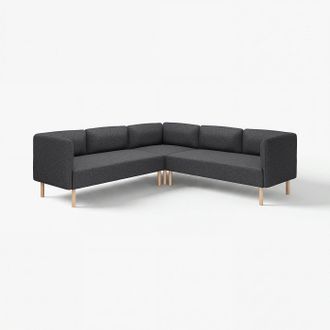 IKEA LILLEHEM Modulecksofa 4-sitzig