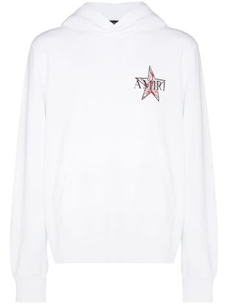 Amiri hoodie &agrave; motif cachemire - Blanc