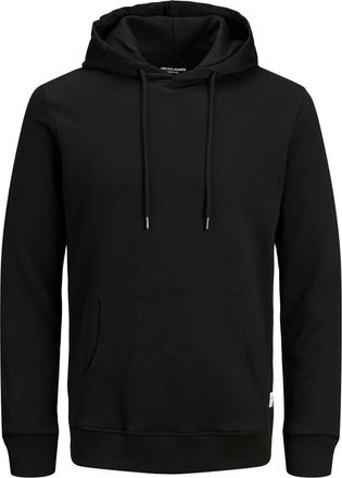 Jack & Jones Herren Jjebasic Noos Hooded Sweatshirt, Schwarz, XL EU