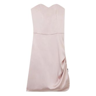 GCDS Minikleid mit Spitzendetails - - Dresses - Damen - Wei&szlig; - XL