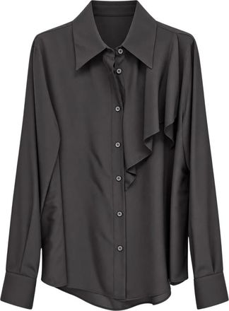 Tela Blouse Bridget Cacao - Femme - Blouses et Chemises - Gris - Taille: 36 FR