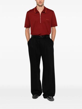 Ferragamo Ruggi Polo - Red