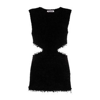 Jil Sander Elegantes &auml;rmelloses Top - - Tops - Damen - Schwarzk - XS