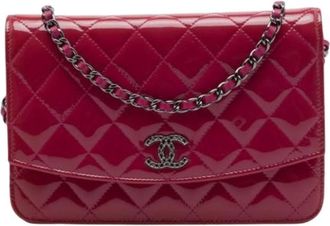 Chanel Pre-owned Sac Bandouli&egrave;re Brillant - Femme - Pre-owned - Rose - Taille: ONE Size