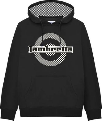 Lambretta Target Kapuzenpullover f&uuml;r Herren (Schwarz)
