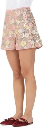 N&deg;21 Femme, Shorts, Multicolore, Taille: 38 FR Short Shorts