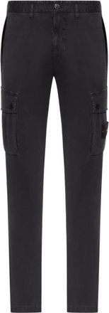 Stone Island Slim-Fit Cargohose - - Trousers - Herren - Schwarzk - W32