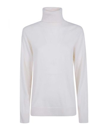 P.A.R.O.S.H. P. A.R. O.S. H. Pull Col Roul&eacute; - Blanc
