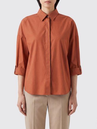 Brunello Cucinelli Chemise Femme couleur Rouge