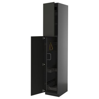 IKEA METOD Hochschrank mit Putzschrankeinr