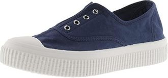 Victoria Tennis 1915 RE-Edition Anglaise Toile TEINTÉE DREC & ÉLASTIQUE Marino 37