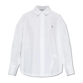 The Attico Oversized Baumwollhemd - - Blouses & Shirts - Damen - Wei&szlig; - S