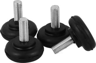 DOITOOL 4stücke Gummidämpfer Gummifüße Für Möbel Schneidebrettfüße Anti-rutsch-Pads Möbelnivellierer Tischfüße Stoßdämpfer Schwingungsdämpfer Gummifußpolster