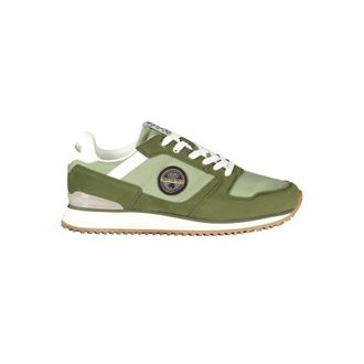 Napapijri Gr&uuml;ne Polyurethan Herren Sneaker