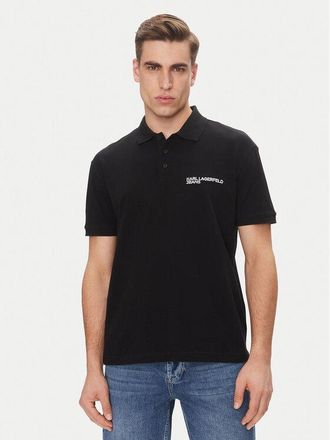 Karl Lagerfeld Poloshirt A2M17094 Schwarz Regular Fit