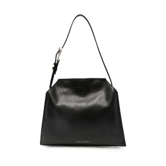 Orciani Femme, Sacs, Noir, Taille: ONE Size Trinity Soft Small Shoulder Bag
