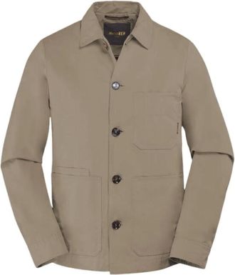 Moorer Homme, Vestes, Beige, Taille: XL Veste de travail classique