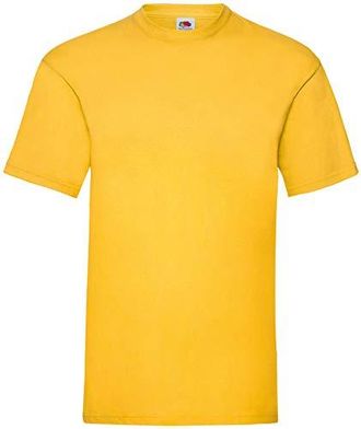 Fruit Of The Loom T-Shirt &agrave; Manches Courtes - Homme (XL) (Tournesol)