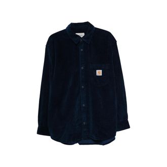 Carhartt Work in Progress Loyde Corduroy Logo-patch Shirt