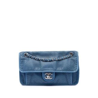 Chanel Pre-owned Up In The Air Flap Bag - - Pre-owned - Damen - Blau - ONE SIZE