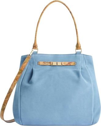 Alviero Martini 1A Classe Femme, Sacs, Bleu, Taille: ONE Size Maxi Shopping