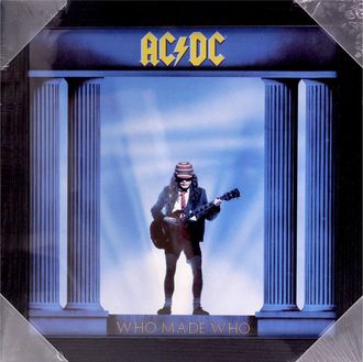 AC/DC Der Who Memorabilia, 31.5 x 31.5 cm