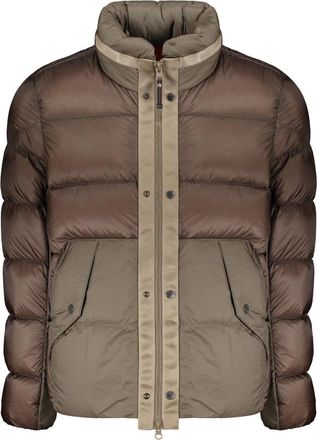 Parajumpers Zweifarbige Polyamid-Jacke in voller L&auml;nge - - Jackets - Herren - Braun - XL
