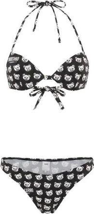Moschino Femme, Maillots de bain, Multicolore, Taille: 38 FR Bikini 2 Pi&egrave;ces Allover Orsetto Toy