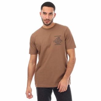 Diesel T-Shirt Marron Homme Tjust Marron L