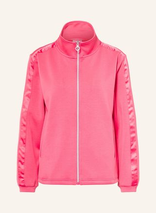 Joy Joy Sportswear Sweatjacke Lizzy Mit Galonstreifen rot