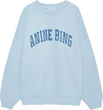Anine Bing Femme, Sweatshirts et sweats &agrave; capuche, Bleu, Taille: 40 FR Miles SweaT-shirt