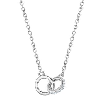 Glanzst&uuml;cke M&uuml;nchen Halskette - Sterling Silber Halskette - Gr. unisize - in Silber - f&uuml;r Damen