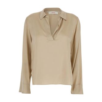Jucca Damen, Blusen & Hemden, Beige, LGr&ouml;&szlig;e
