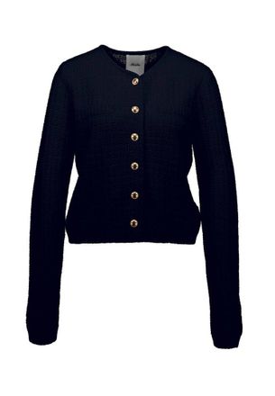 Allude Damen Strickjacke aus Wolle und Kaschmir