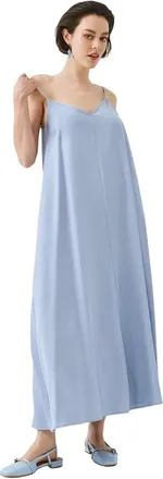Access Fashion Access Fashion, Femme, Robes, Bleu, Taille: 36 FR Sack Maxi Dress