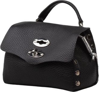 Zanellato Femme, Sacs, Noir, Taille: ONE Size Super Baby Postina Daily Night Handbag