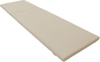 Sweeek Lot de 2 coussins pour bain de soleil beige - Relaxa